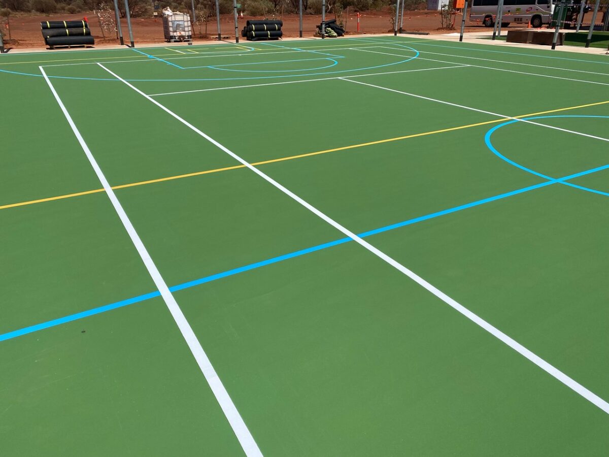 Linemarking - Centre Court Renovators